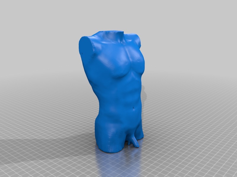 Free 3D file Basic Male Form・3D printing model to download・Cults