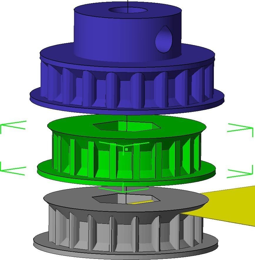 Free 3D file Parametric timing pulley・3D printer model to download・Cults