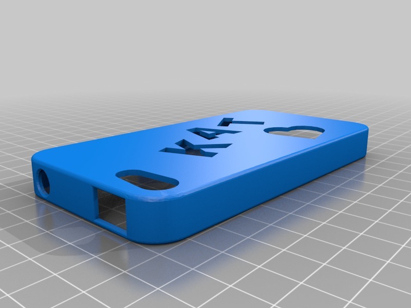 Archivo 3D gratuito Funda Kats iphone 4・Design para impresora 3D para ...