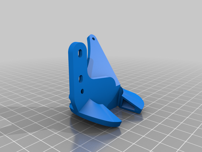 Free 3D file BIQU H2 5015 + 4020 Fan Duct / Mount・3D print design to ...