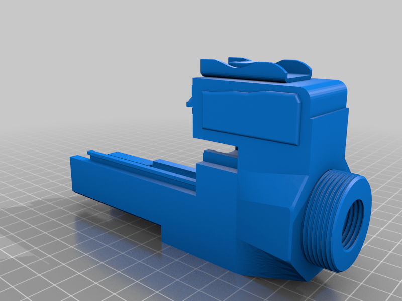 Free 3D file AK to M4 handguard RIS rail adapter- Remix for JD-101 gel ...