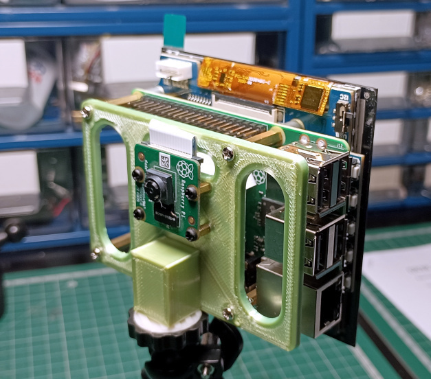 Free 3D file Raspberry PI tripod and camera support・Template to ...