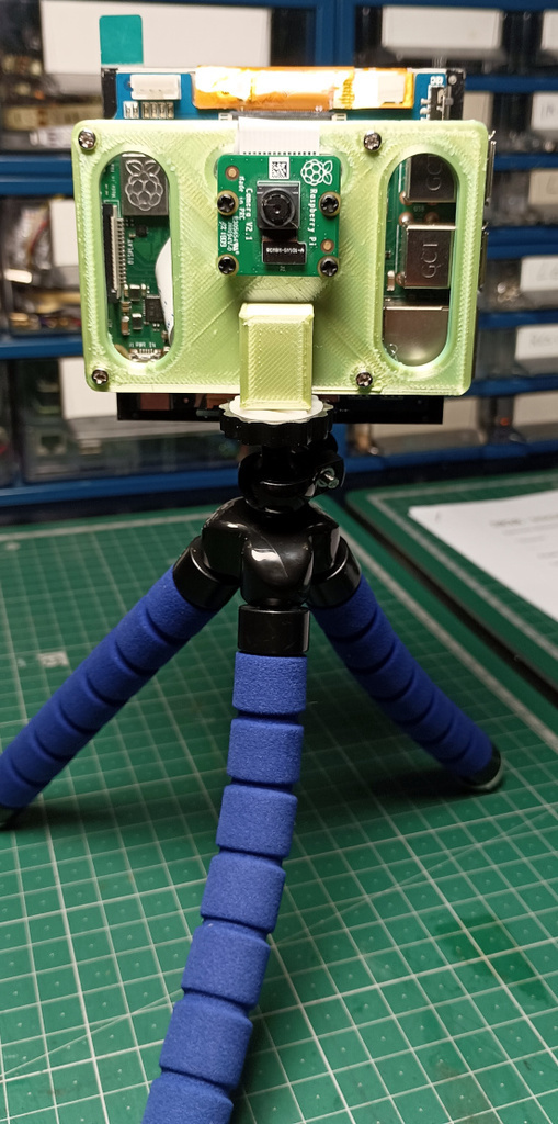 Free 3D file Raspberry PI tripod and camera support・Template to ...