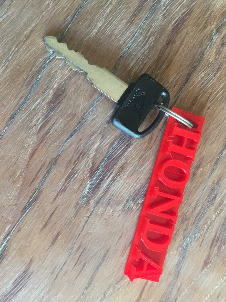 Free 3D file Honda keychains 🔑・Design to download and 3D print・Cults