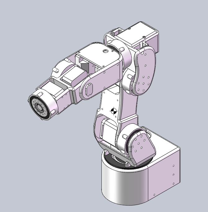 STL file Six-axis mechanical arm・3D printer model to download・Cults