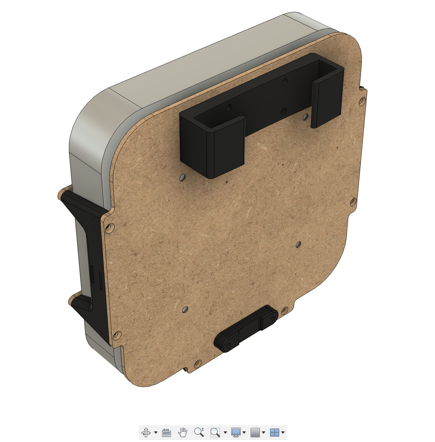 3D file Mac Mini Holder, (3d and laser)・3D printable model to download ...