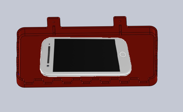STL file Cell Phone Holder - Lenses, etc.・3D printable model to ...