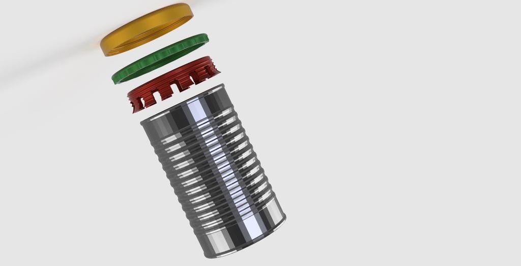 STL file Save the can! Tin can threaded lid and storage system・3D ...