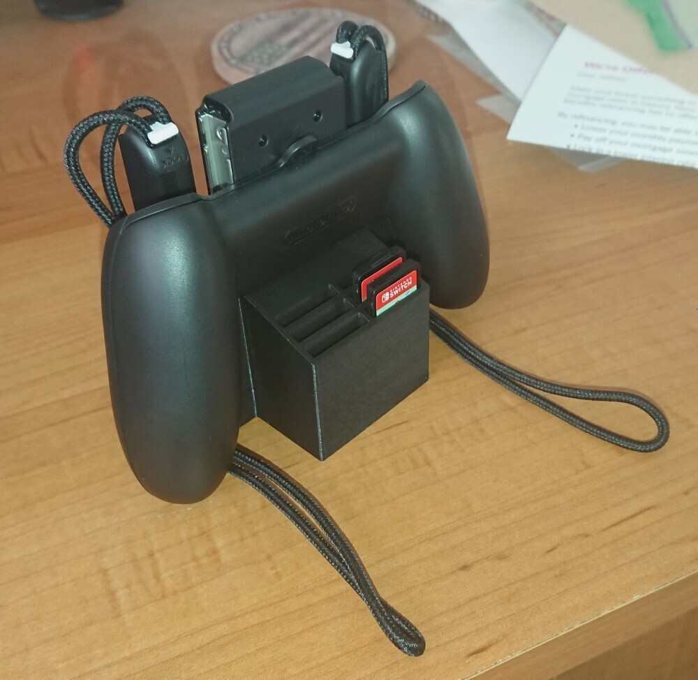 Free STL file Nintendo Switch Controller Organizer・3D printing design ...