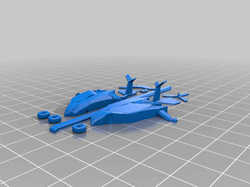 Free 3D file Gaslands Gyroplane 1/64・3D printing template to download・Cults
