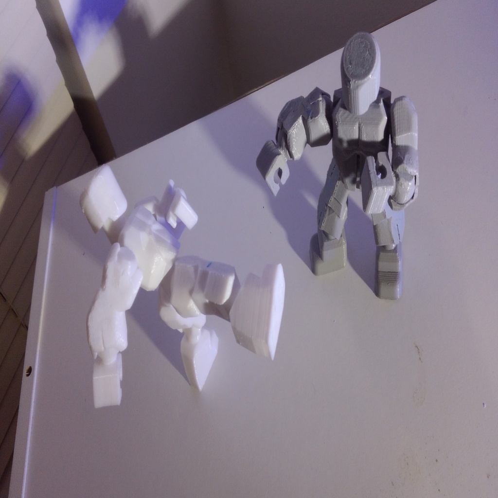 Free 3D file AXO - Awesome Action Figure / Minifig 🎲・3D print model to ...