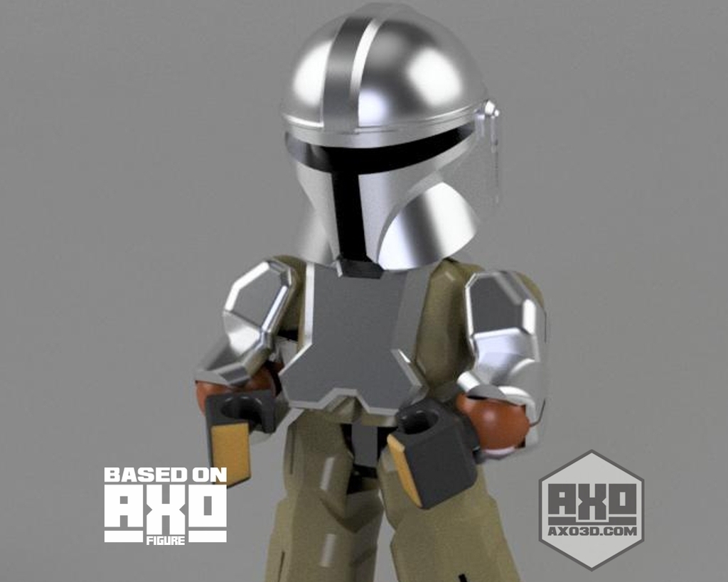 Free STL file The Mandalorian・3D print object to download・Cults