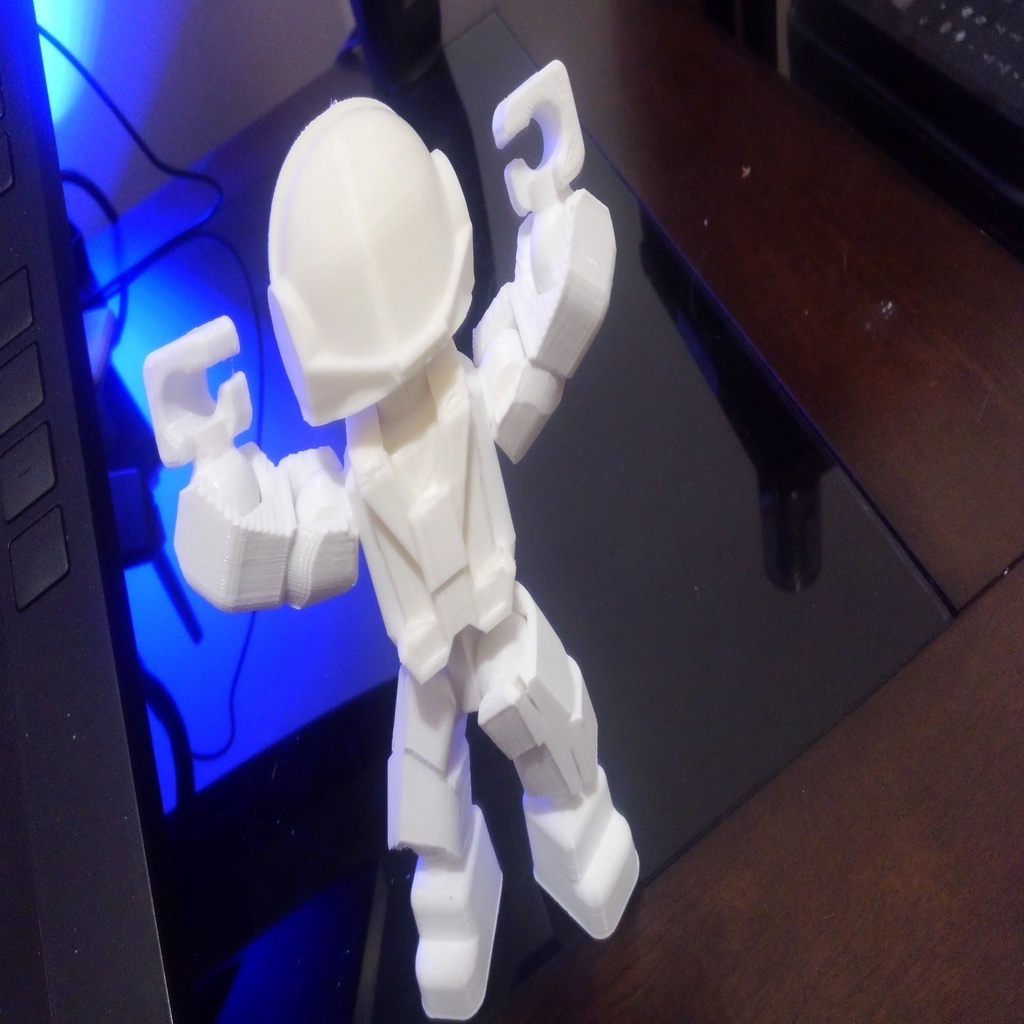 Free 3D file Space Man・3D printer design to download・Cults