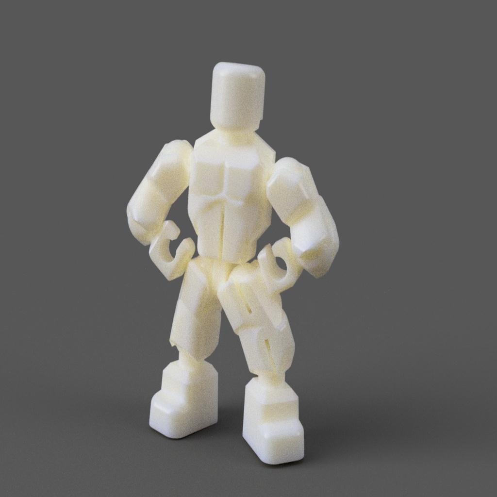 Free 3D file AXO - Awesome Action Figure / Minifig 🎲・3D print model to ...