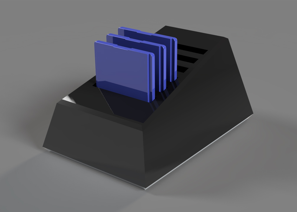 Free 3D file SD Card Holder - A Deskworthy Design・Model to download and ...