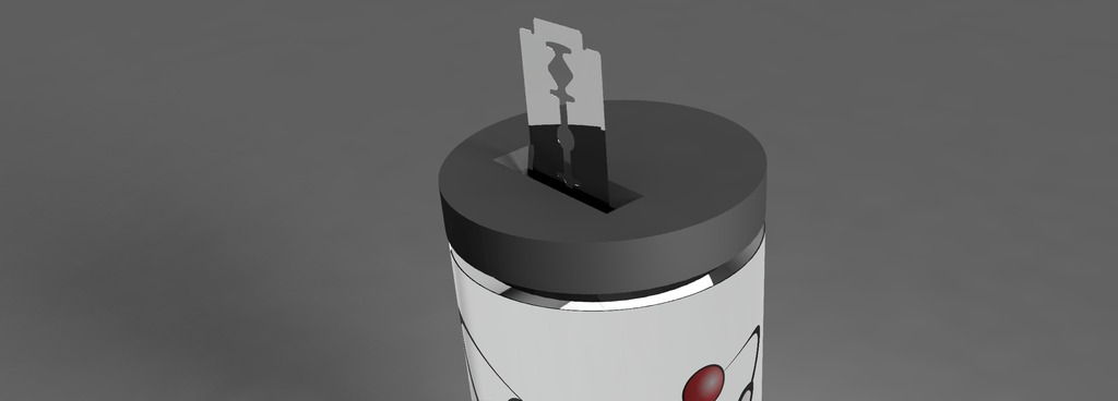 Free 3D file Razor Bin - Safety Razor Sharps Bin・3D print design to ...