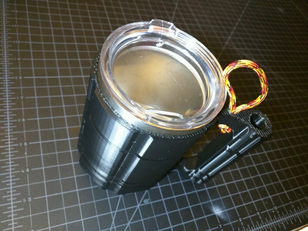 Free 3D file Tuff Coffee Mug - prints w/o support・3D printing idea to ...