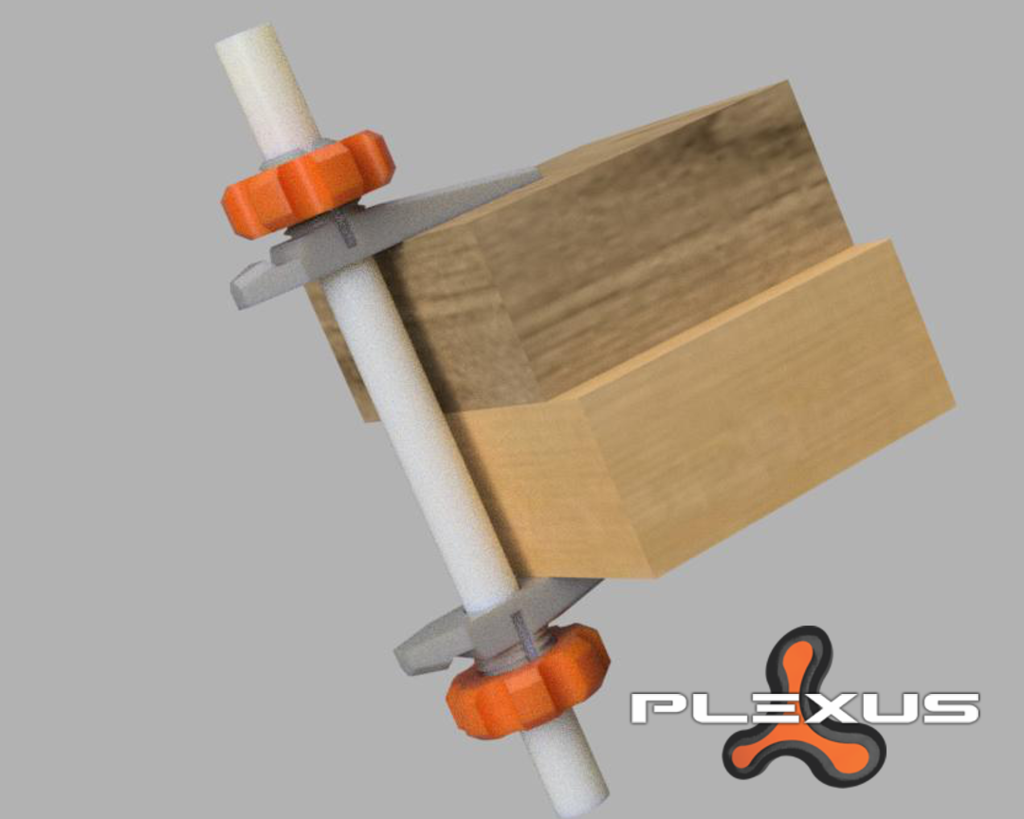 Free 3D file Plexus Hobby Clamp - Uses 1/2in PVC Pipe・3D printer model ...