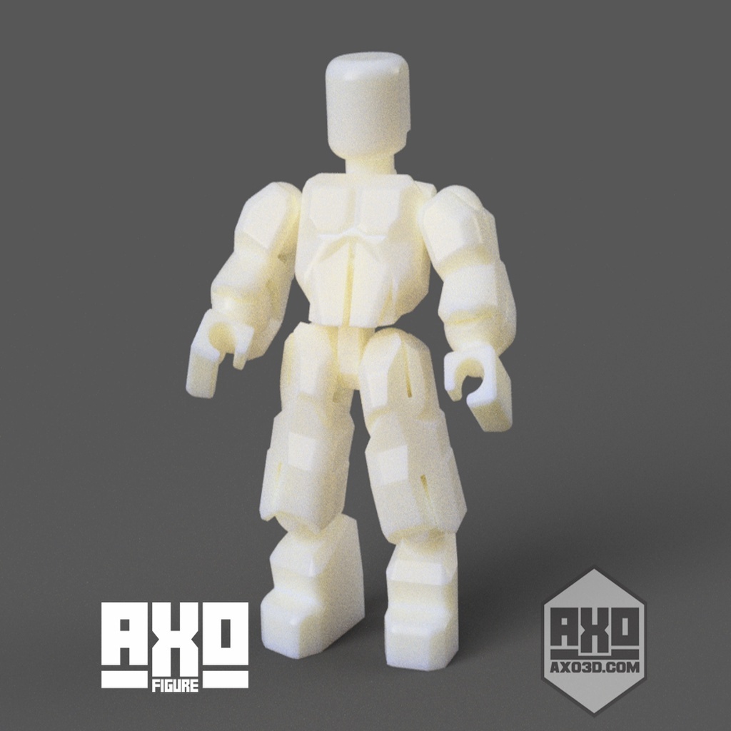 Free 3D file AXO - Awesome Action Figure / Minifig 🎲・3D print model to ...