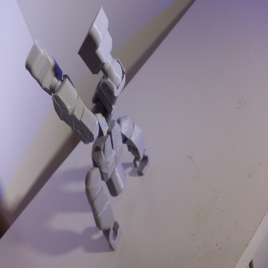 Free 3D file AXO - Awesome Action Figure / Minifig 🎲・3D print model to ...