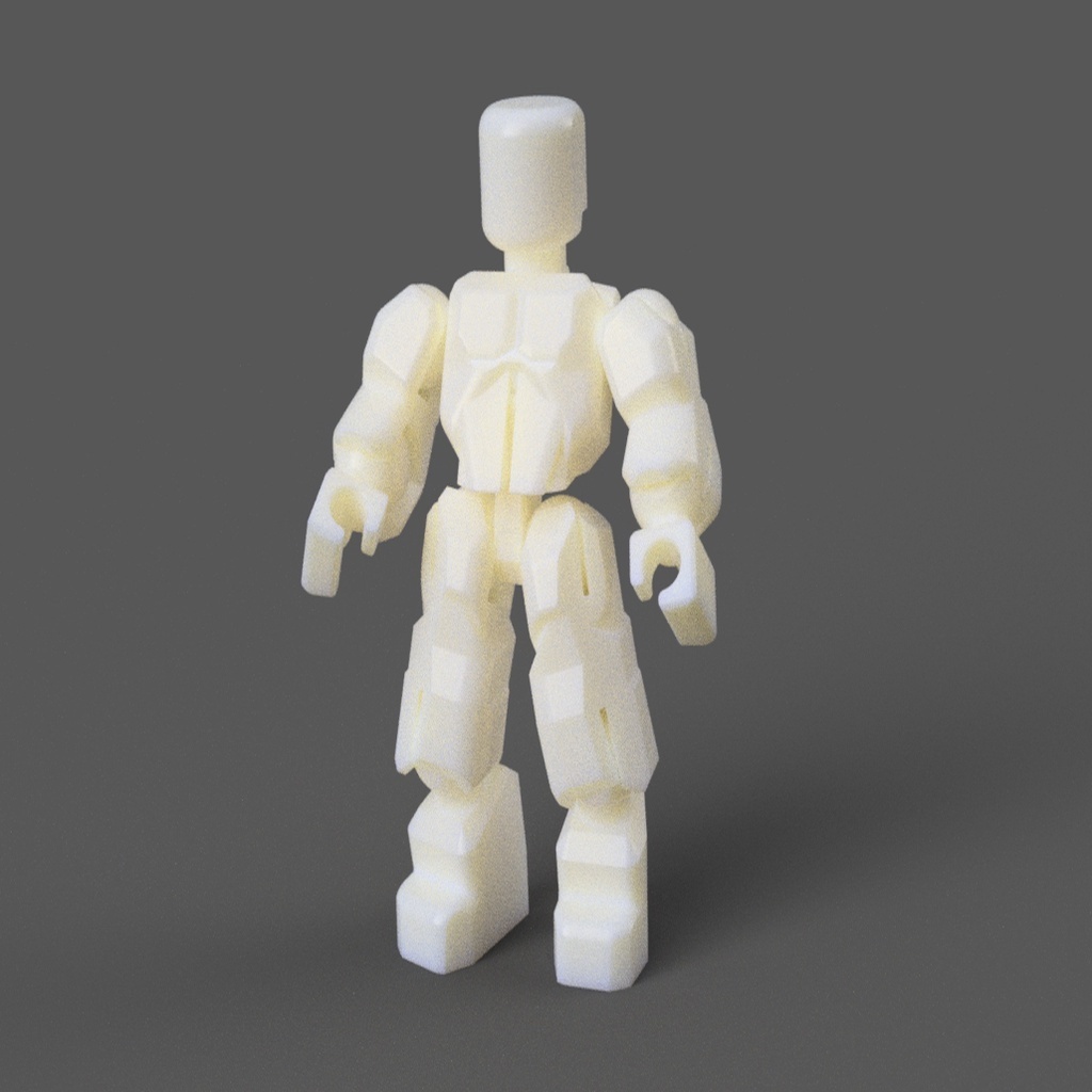 Free 3D file AXO - Awesome Action Figure / Minifig 🎲・3D print model to ...