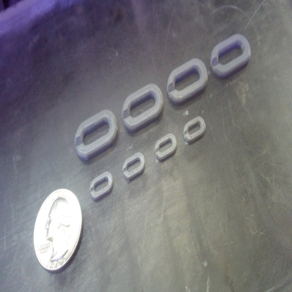 Free 3D file 3D Printed Chain - completely scalable and linkable・3D ...