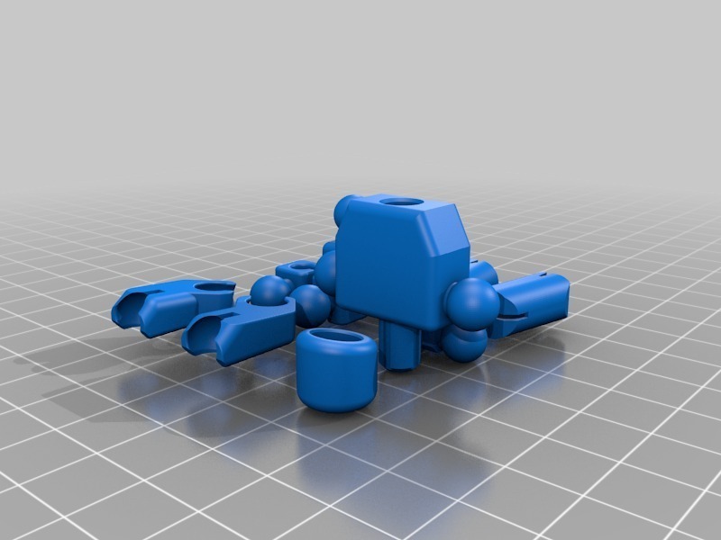 Free 3D file COD Ghosts Minifig - Open Source Minifig - Snaps Together ...