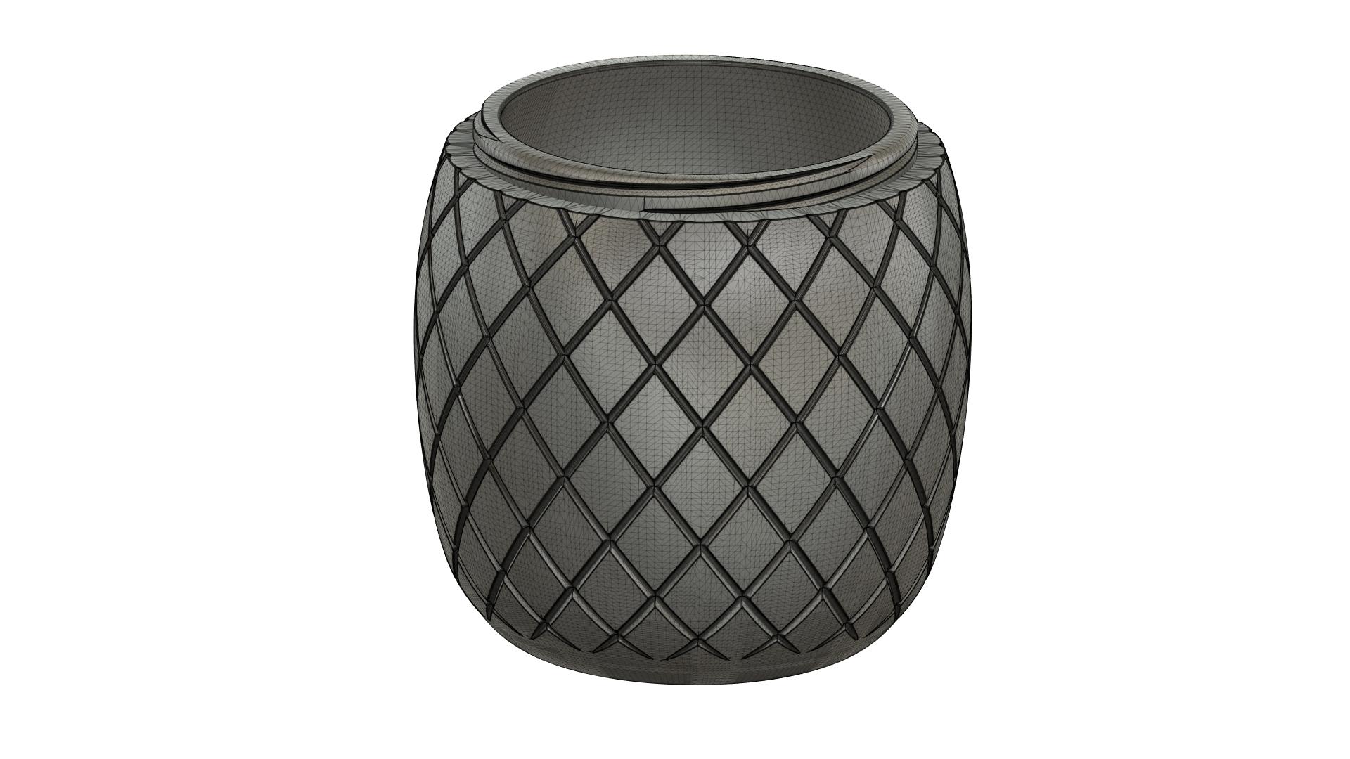 STL file pineapple can・3D print design to download・Cults