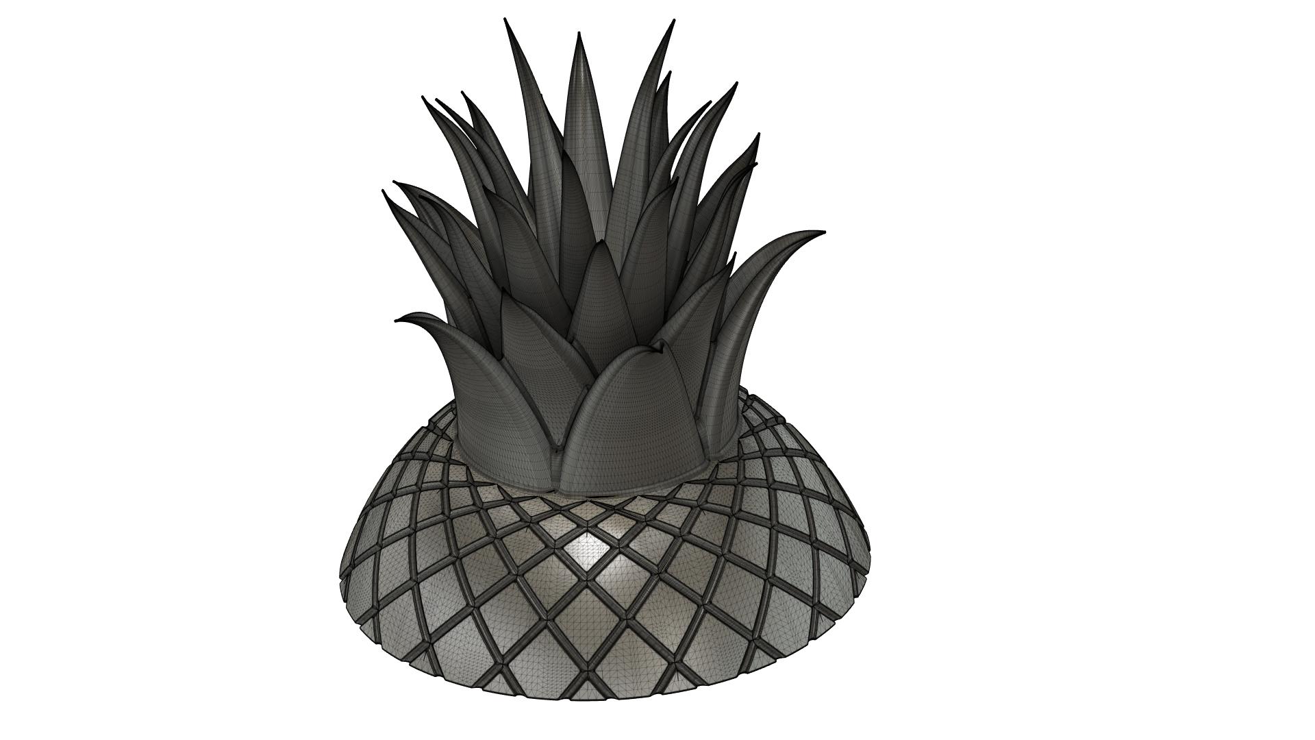 STL file pineapple can・3D print design to download・Cults