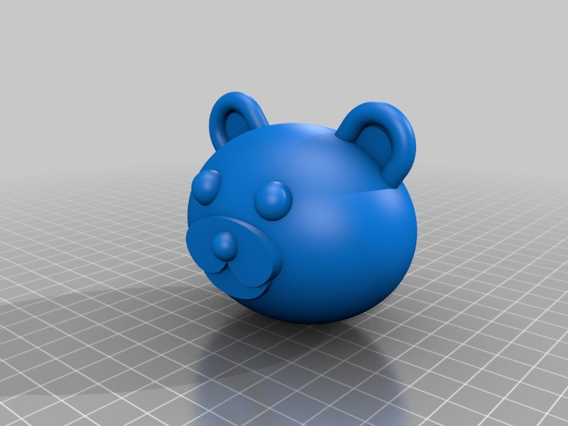 Free STL file Junko Enoshima's Monokuma Hairpins・3D printing design to ...