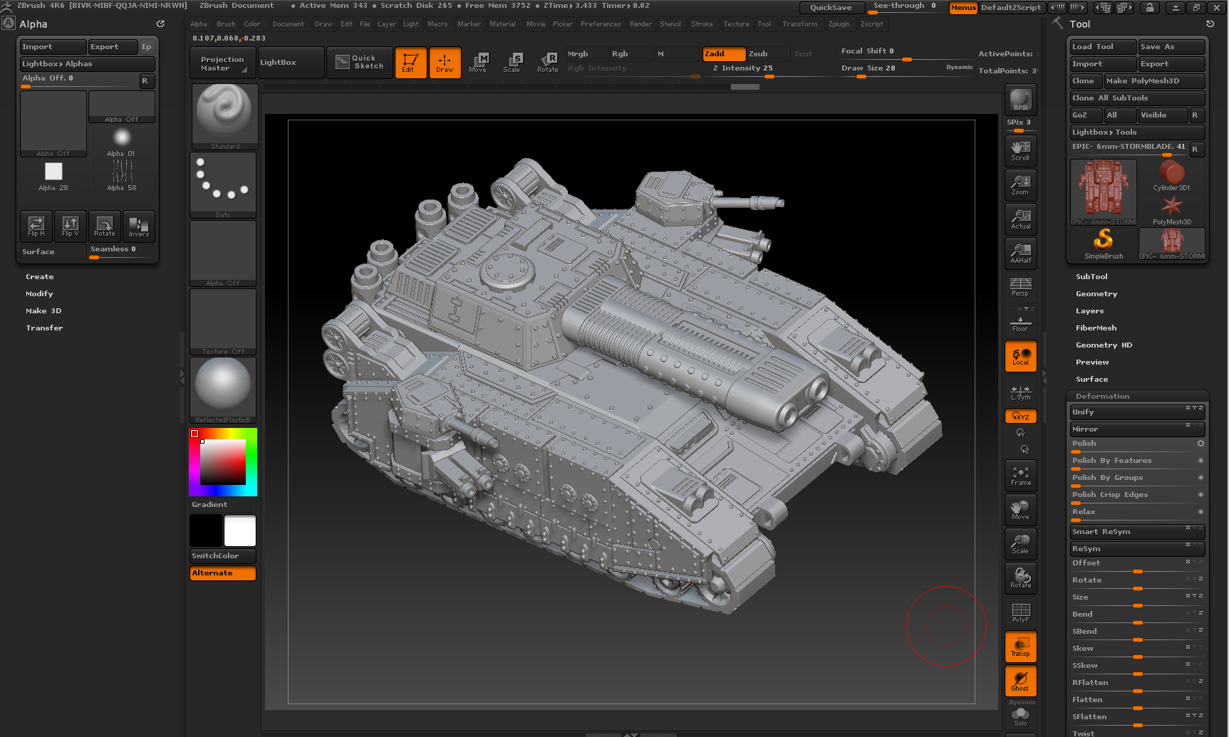 STL file BLADEofWAR M-3 28mm game size 🪖・3D printing idea to download・Cults