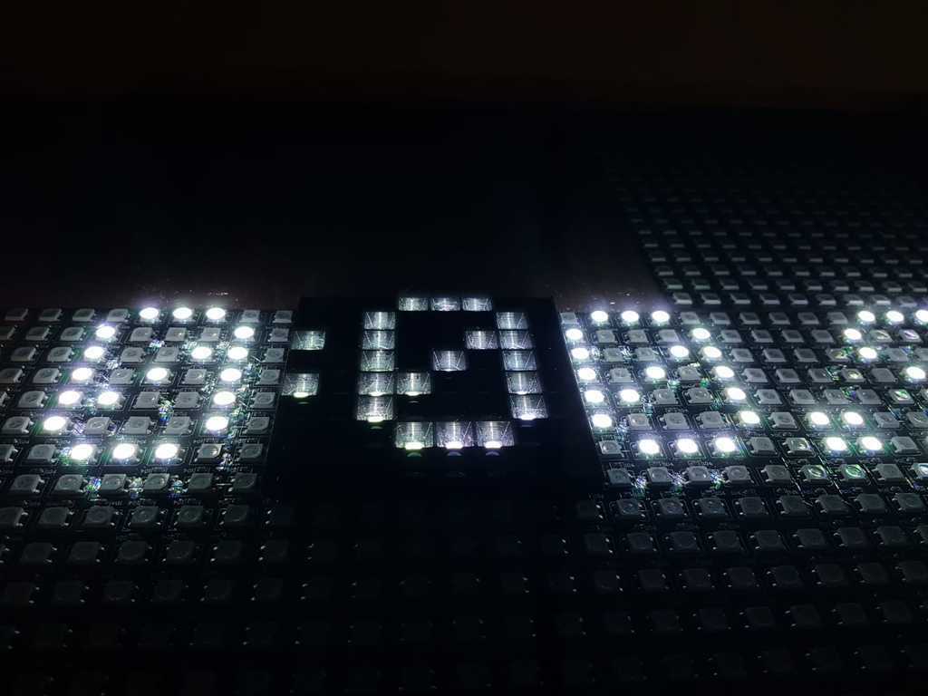 Free 3D file LED Matrix frame・3D printing idea to download・Cults