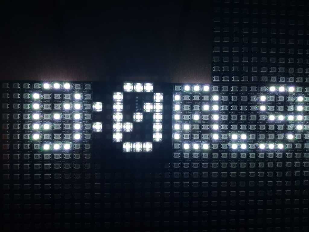 Free 3D file LED Matrix frame・3D printing idea to download・Cults