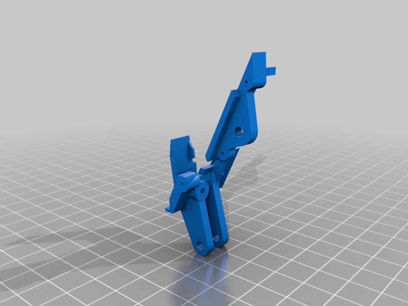 Free STL file mauler tank motorized plow attachment - work in progress ...