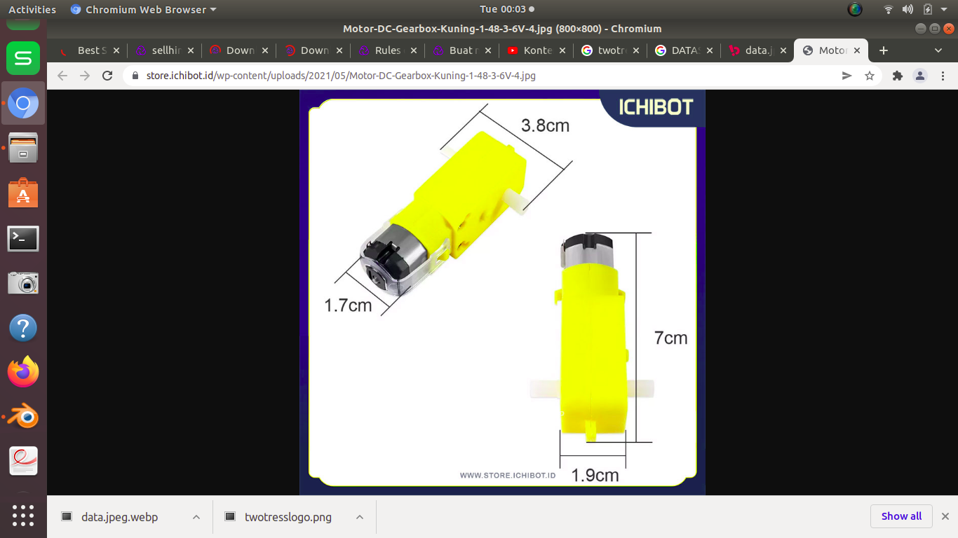 Free STL file GEAR BOX DC MOTOR YELLOW・3D print model to download・Cults