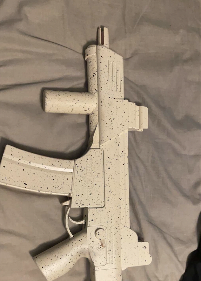 3D printed SplatRball Vertical Grip・Cults