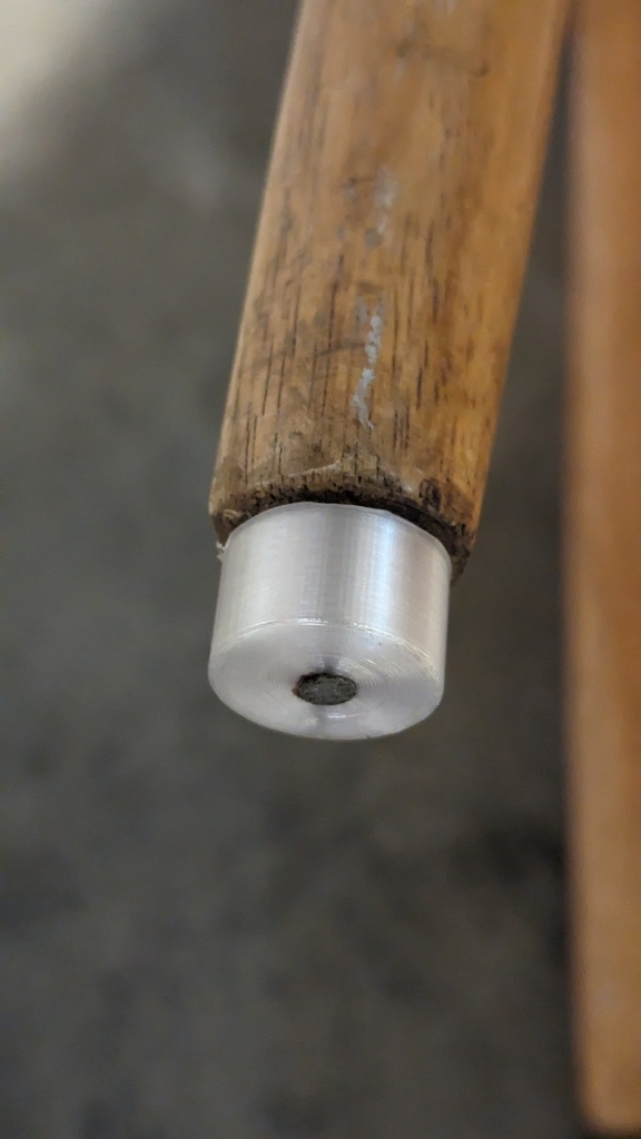 Free 3D file Old Chair Foot/Shim・3D printable model to download・Cults