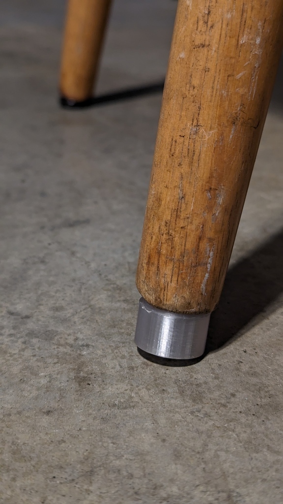 Free 3D file Old Chair Foot/Shim・3D printable model to download・Cults