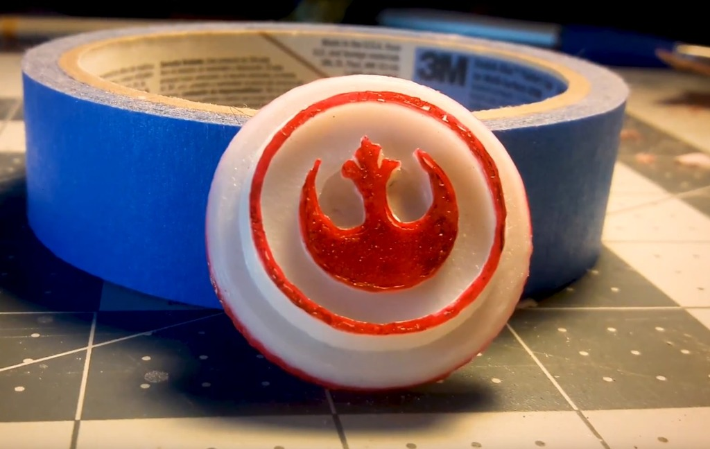 Free 3D file Rebel Alliance Token・3D print model to download・Cults