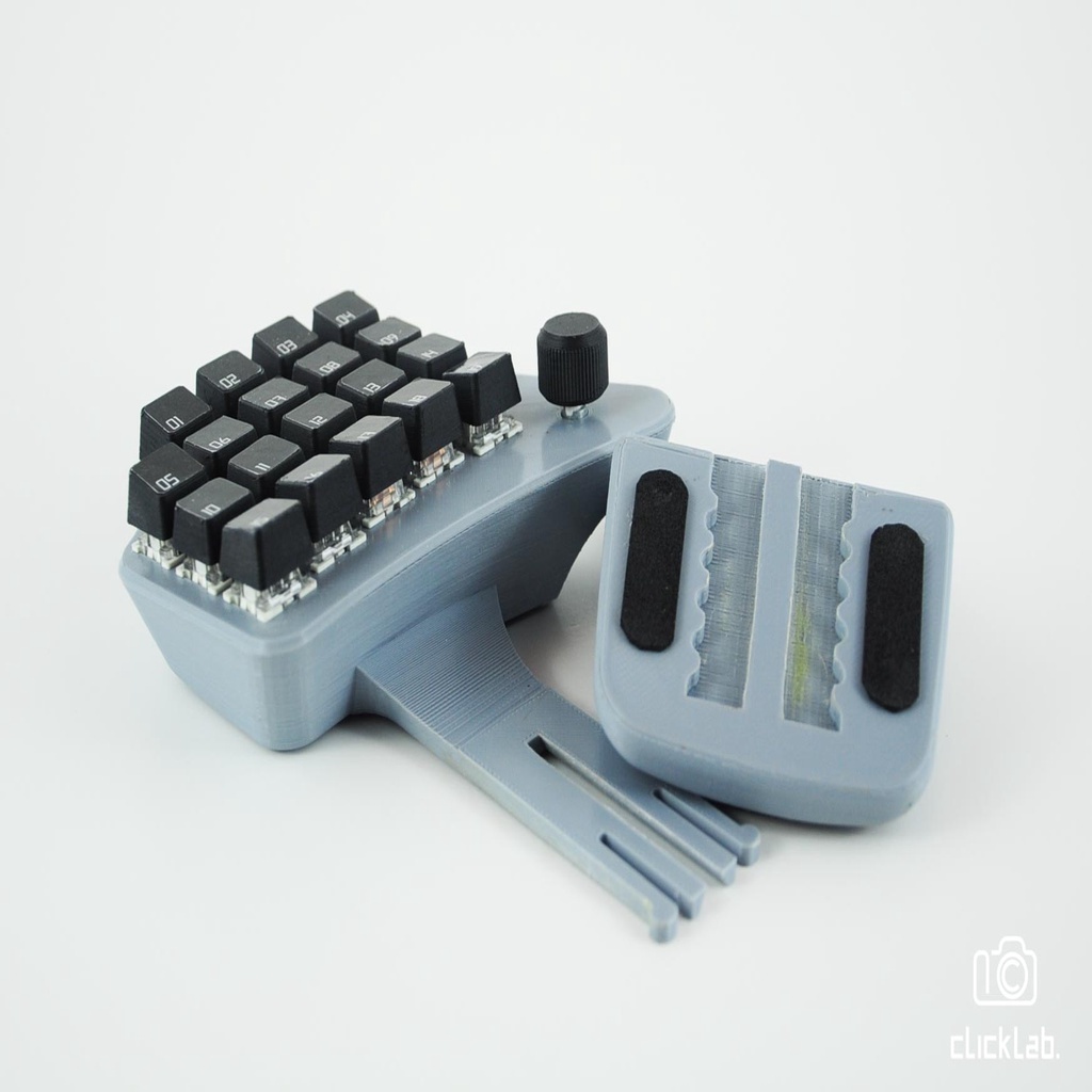 Free 3D file KeyPad - MACRO・3D printing model to download・Cults