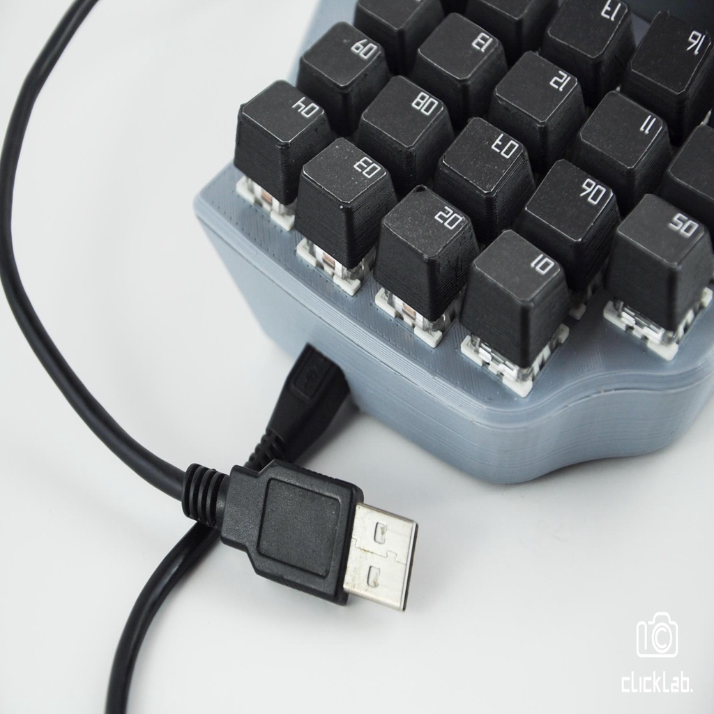 Free 3D file KeyPad - MACRO・3D printing model to download・Cults