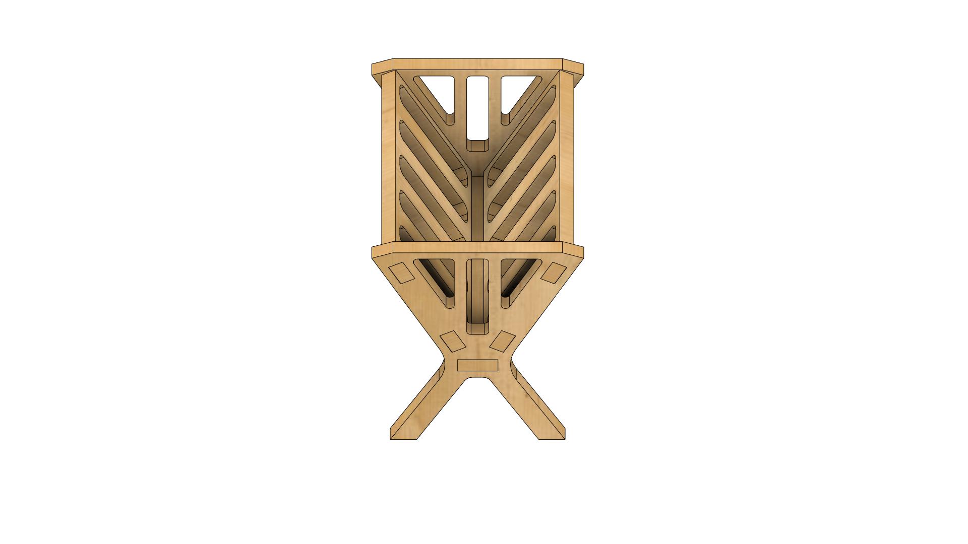 3D file Hay crib rabbit (wood) 🐇・Model to download and 3D print・Cults