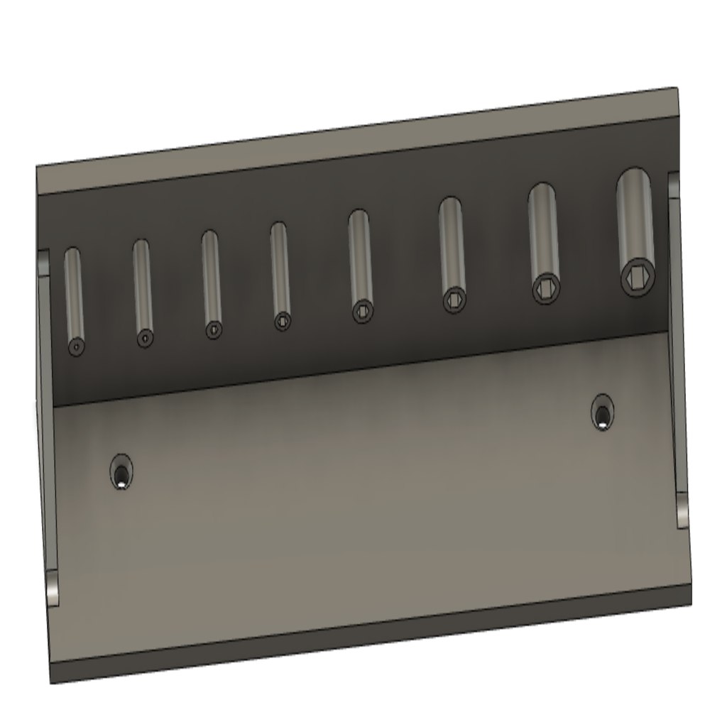 Free 3D file Allen key /hex key t-handel holder・Design to download and ...