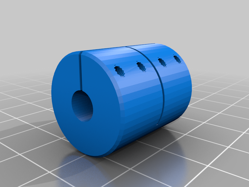 Free STL file coupling rigid - according to Misumi standard metric・3D ...