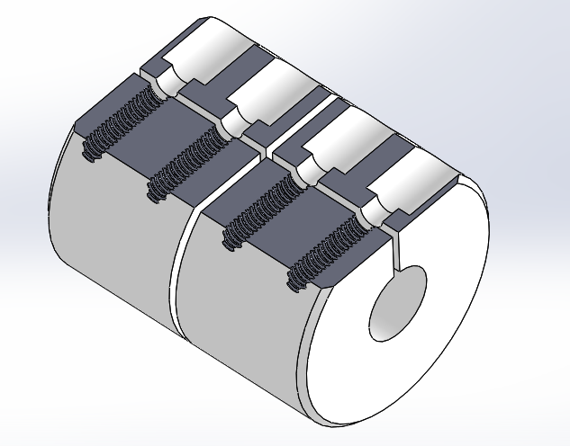 Free STL file coupling rigid - according to Misumi standard metric・3D ...
