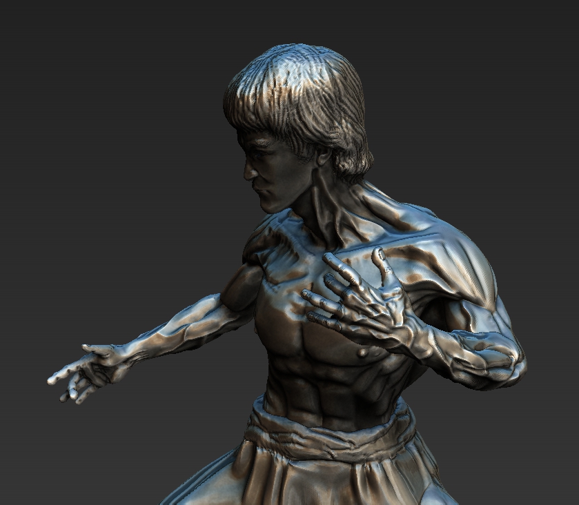 Archivo STL Bruce Lee 🐉・Modelo para descargar y imprimir en 3D・Cults