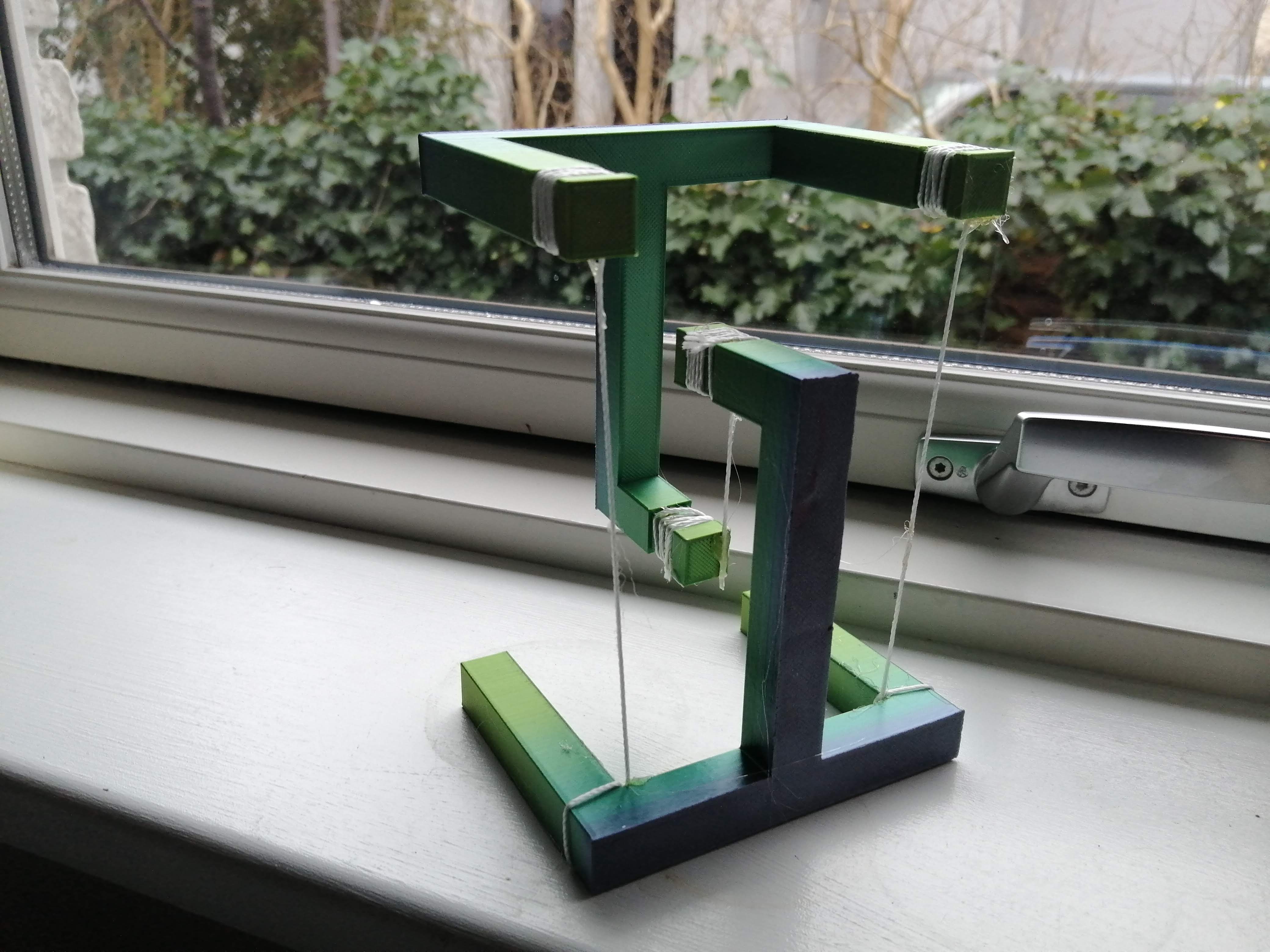 Free STL file Floating magic illusion 1.3.4 (Tensegrity structure) 🪄・3D ...