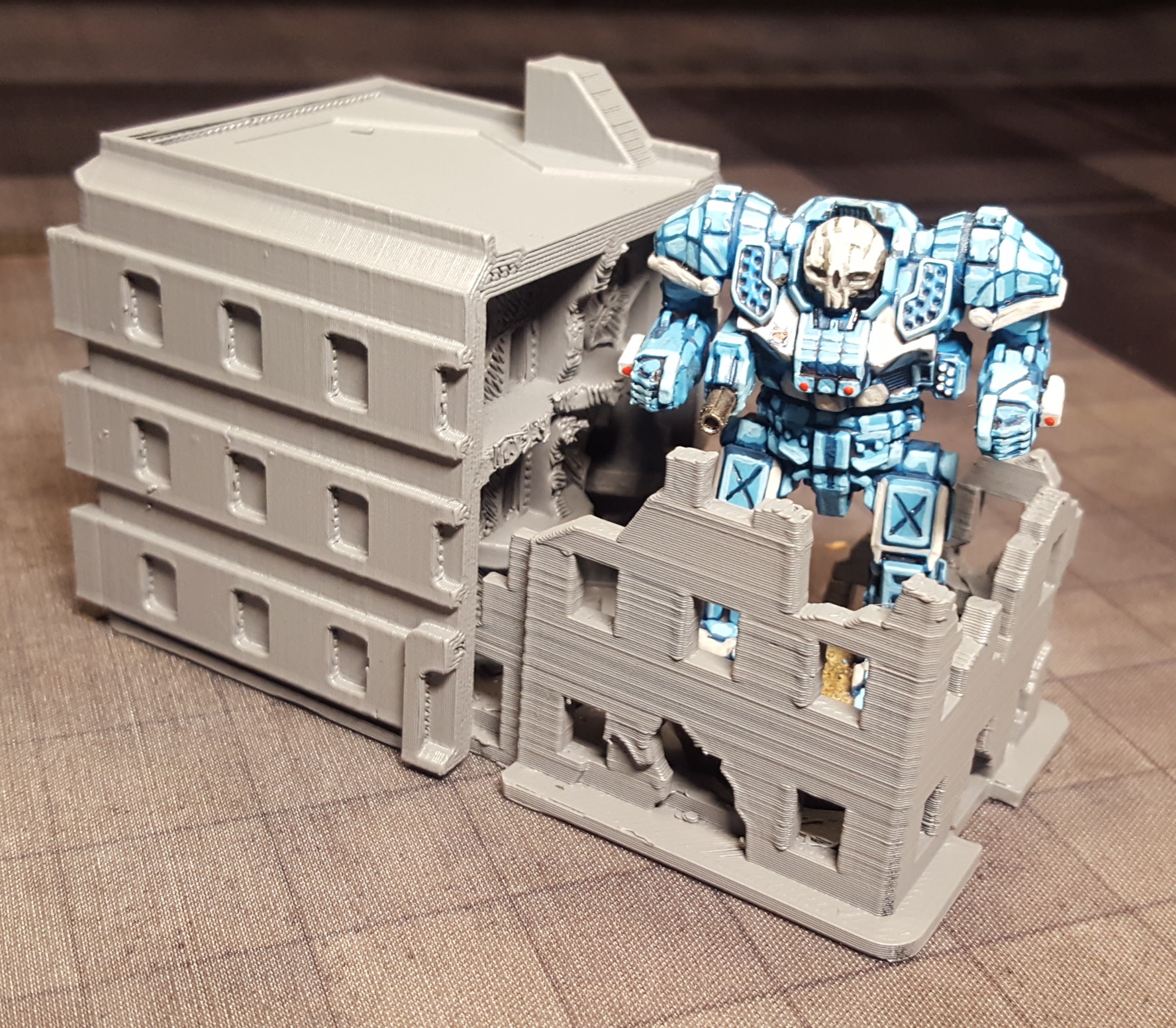 STL file Battletech - Building 4" x 2" x 2" (/4") - destructible 🏗️ ...