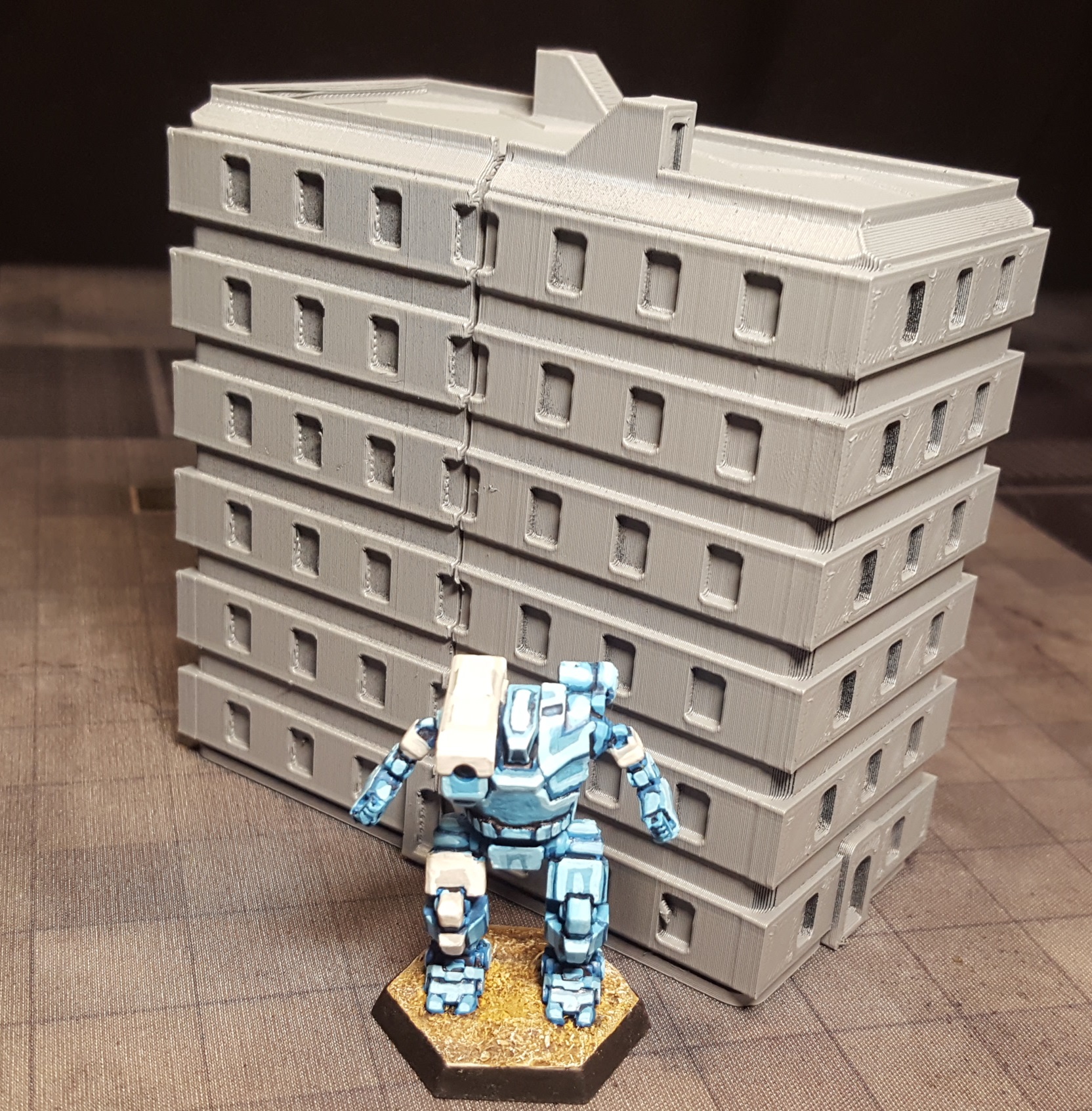 STL file Battletech - Building 4" x 2" x 2" (/4") - destructible 🏗️ ...