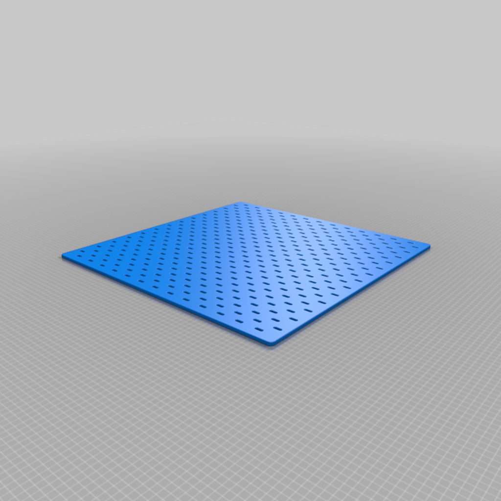 Free 3D file IKEA SKADIS pegboard 56x56 🏠・Model to download and 3D ...